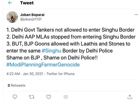 Here Are Some Farmers Protest Tweets That Twitter Blocked In Response