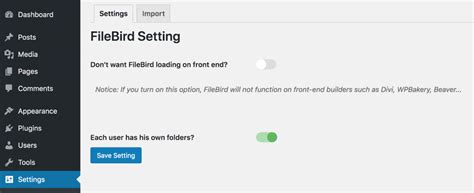 Filebird Wordpress Media Library Folders To Orginize The Media