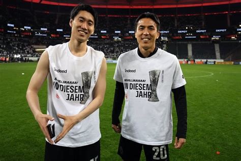 「なんで鎌田が片言なの笑」フランクフルト、ガンバ大阪との対戦決定で「長谷部誠と鎌田大地」のコメント動画が話題に！ 浦和レッズに続いて日本2戦目