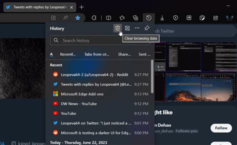 Łatwiejsze Usuwanie Danych Przeglądania W Edge