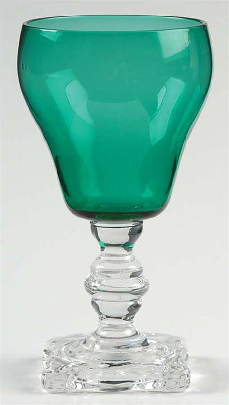 259 Green Wine Glass By Seneca Replacements Ltd