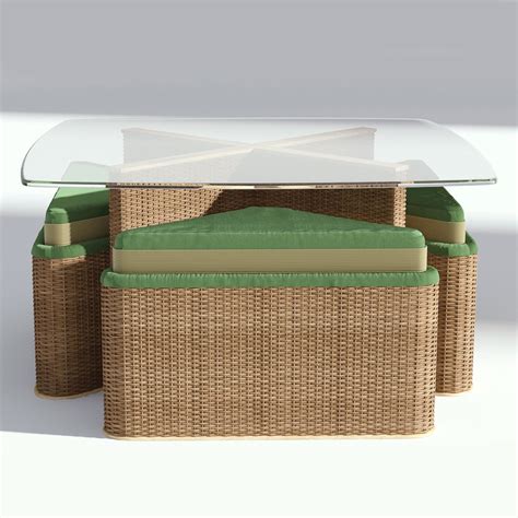 Terrasse Table 3d Modèles A Télécharger Free3d