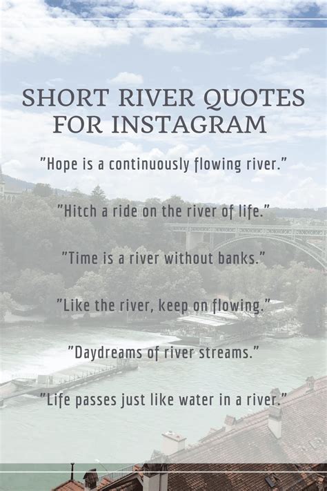 75 Beautiful River Quotes Captions For Instagram Inspiration