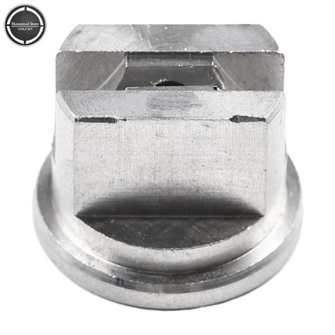 Hometool Durable Stainless Steel Flat Fan Spray Nozzle 65 80 95 110 Tee