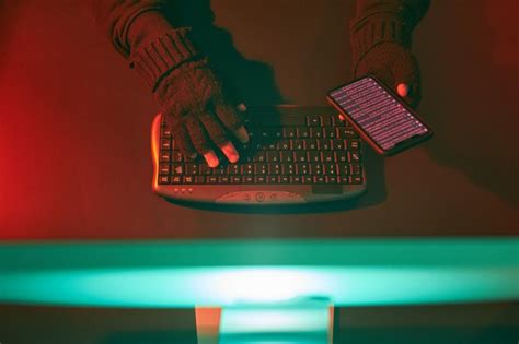 Premium Photo Cyber Attack Hacker Breaking Security Anonymous Person