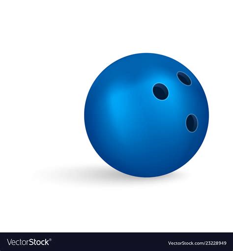 Blue Bowling Ball