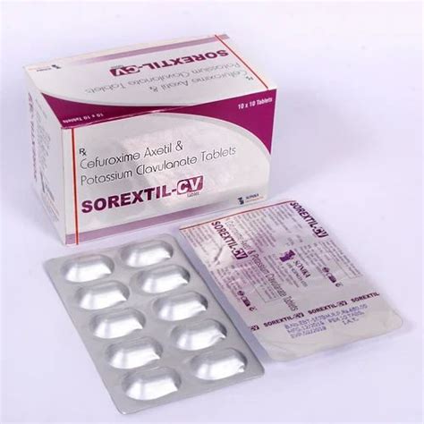 Cefuroxime 500 Mg Clavulanic Acid 125 Mg Tablet At ₹ 6500 Box