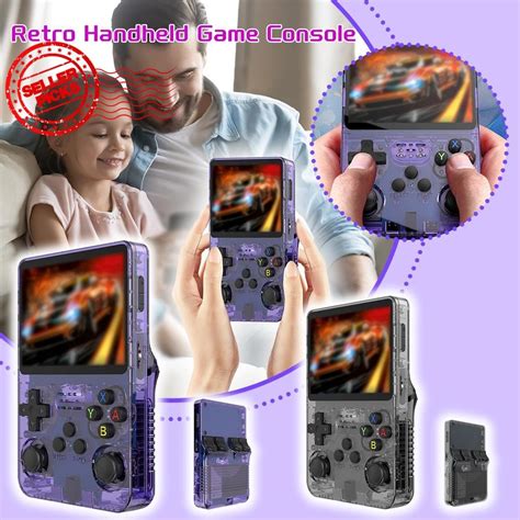 G G R S Open Source Handheld Game Console Portable In Ips Arcade Dual System Retro D R N