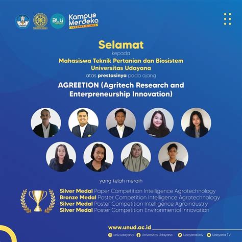 Unud Sinmawa Udayana Mahasiswa Teknik Pertanian Dan Biosistem