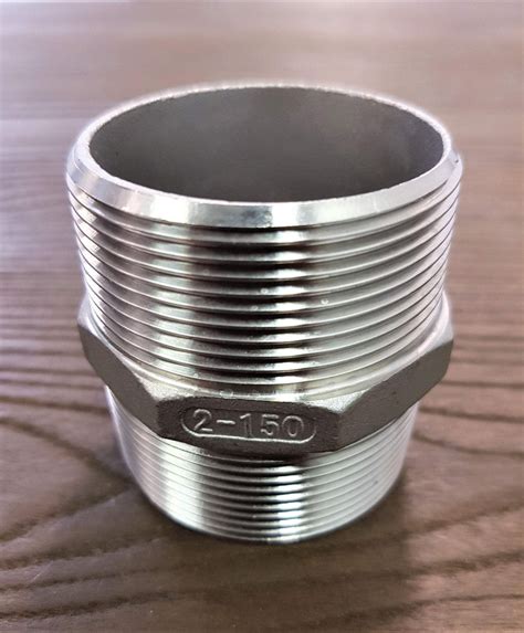 Stainless Bsp Threaded Pipe Nipples Online Shop Stattin Stainless