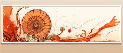 Fossil Material Structure Background Generative Ai Stock Illustration