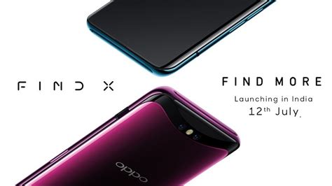 Oppo Find X With Slide Out Cameras And Bezel Less Design Debuts In India On July