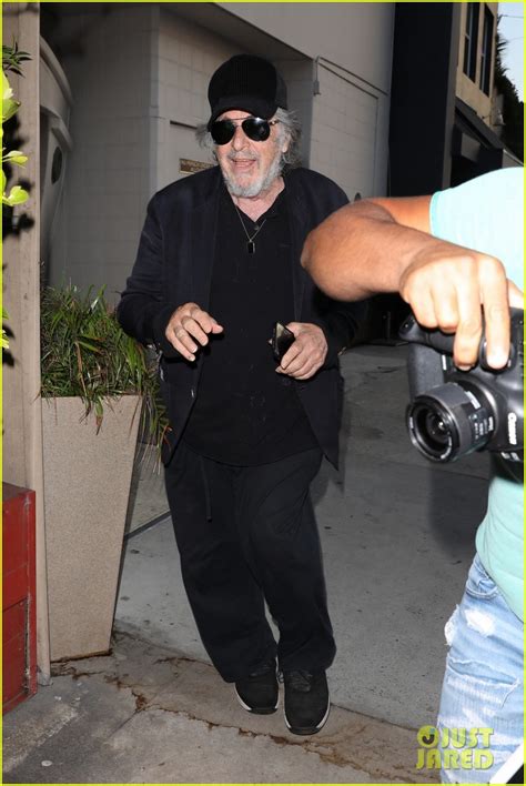 Al Pacino Girlfriend Noor Alfallah Step Out On Date Night In Santa