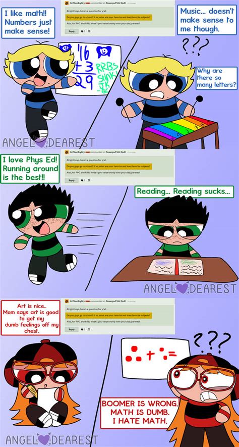 School Ppg Au Qna 9 By Angeldearest On Deviantart
