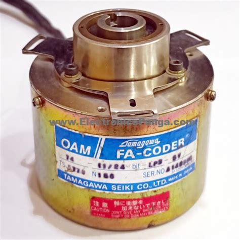 Tamagawa Seiki Fa Coder 74 1124 Bit Lps 5v Encoder Re29 Star