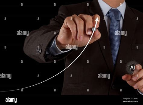 Businessman Leverages Ai Automation To Drive Sustainable Business Growth And Optimize