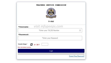 Tsc Online Payslip Login View And Download Your Payslip