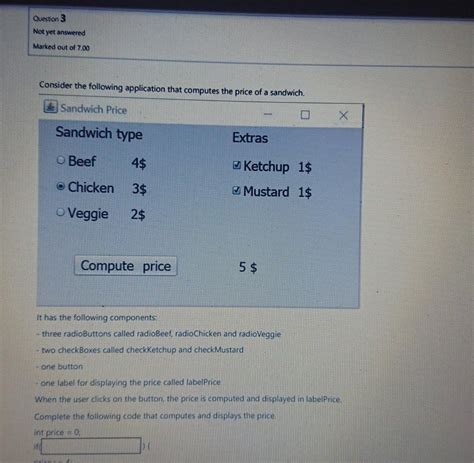 Solved Consider The Following Application That Computes The