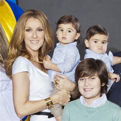Celine Dion Brings Twins Nelson And Eddy Out To A Special Screening