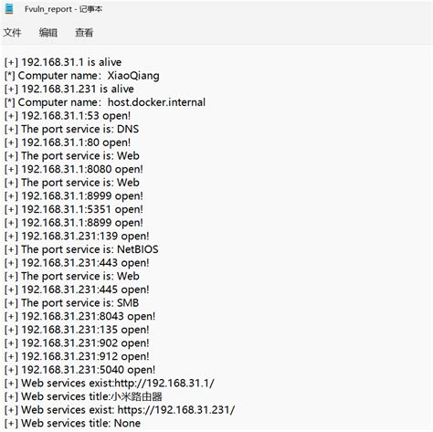 find vulnerability 自动化探测扫描工具简介 icml0x824 博客园
