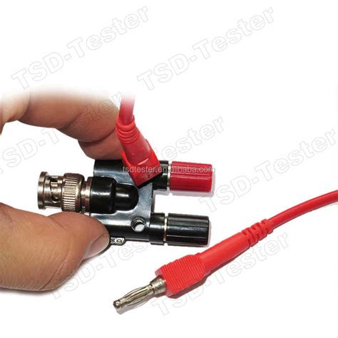 4mm Banana Plug Bnc Adapter Reliable Oscillographic Accessory