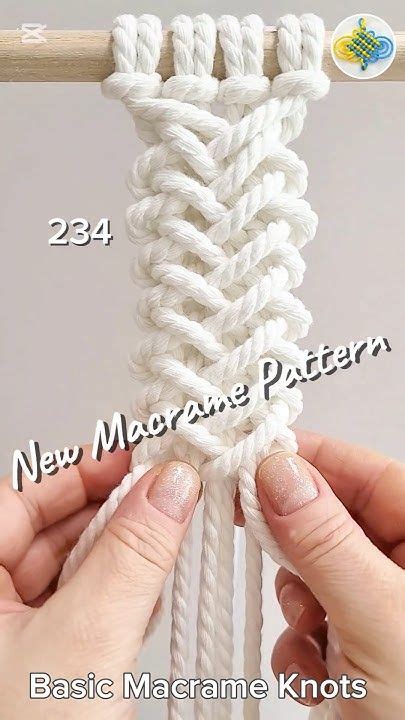 234 bracelet knitting tutorial macrame pattern shorts macrametutorial tricks howto craftideas