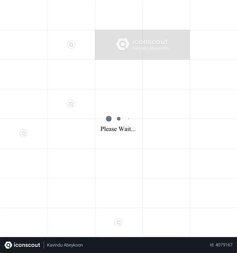 Please Wait Loading Animation