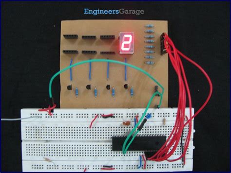 7 Segment Display Interfacing With Pic18f4550 Microcontroller Pic