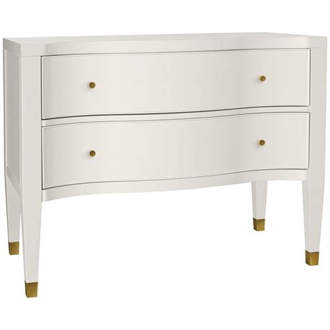 Somerset Bay Home Serpentine Bedside Chest Chests Stephanie Cohen Home