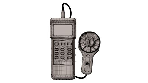 Anemometer Metal Probe 3d Model Turbosquid 2035350