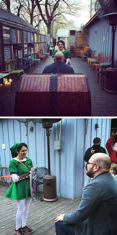 Meet The Couple Behind This Amazing Legend Of Zelda Scavenger Hunt Proposal Legend Of Zelda