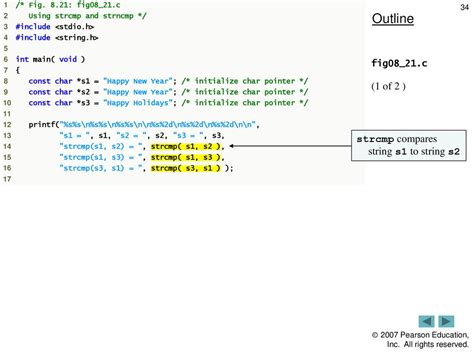 c characters and strings ppt download