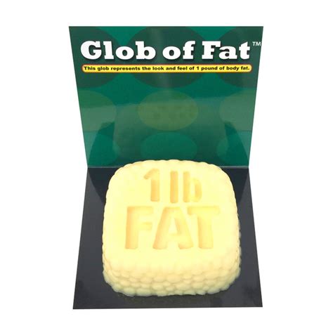 Glob Of Fat 1 Lb Health Edco Health Education Model