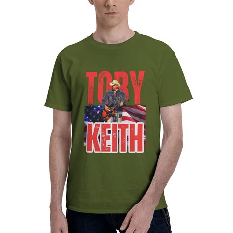Toby Keith Mens Tribute Unisex Cotton T Shirts American Soldier
