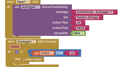 Help Notifier YES NO Quitting The Screen MIT App Inventor Help MIT App Inventor Community