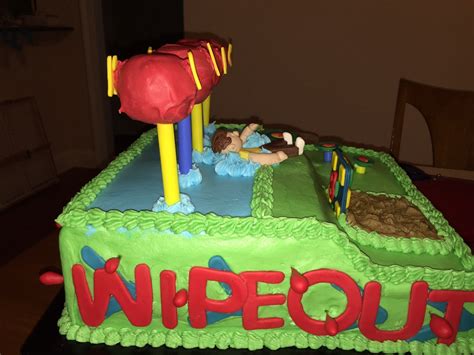 Aidens 8th Wipeout Cake