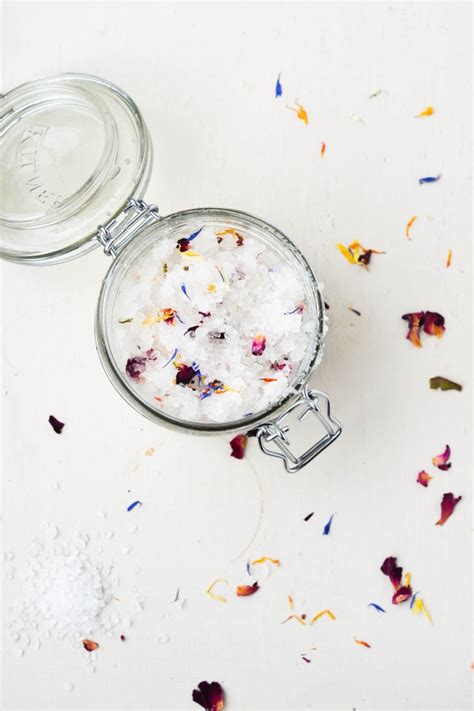 Diy Floral Body Scrub Wallflower Kitchen