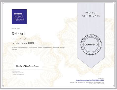 drishti rawat on linkedin html guidedproject coursera sgtech sgtuniversity
