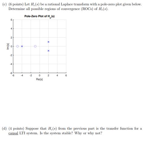 solved c 6 points let hc s be a rational laplace