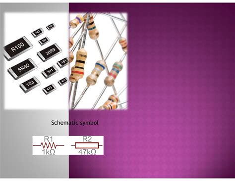 Resistor The Resistors Resistance Limits The Flow Of Electrons