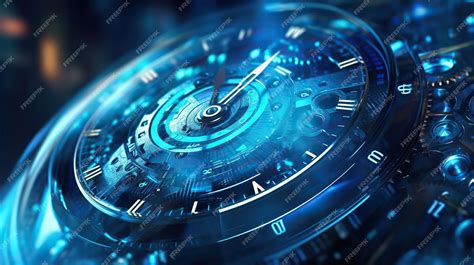 Time Machine Clock Time Symbol Time Cycle Clock Time Premium Ai