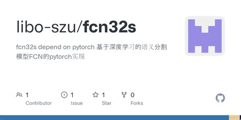 Github Libo Szu Fcn S Fcn S Depend On Pytorch Fcn Pytorch