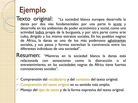 Ppt El Resumen Powerpoint Presentation Free Download Id6540896