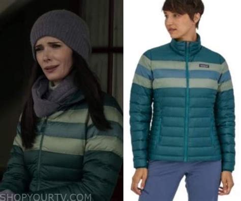 Superman And Lois Season 2 Episode 6 Lois Green Blocked Puffer Jacket