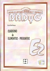 BADYG E2 CUADERNO DE APLICACIN CARLOS YUSTE HERNANZ 9788478692637