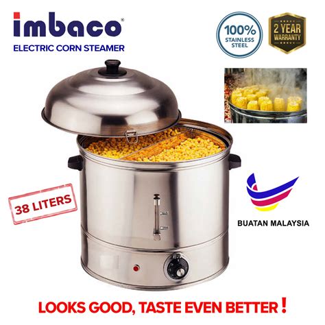 Buatan Malaysia Imbaco Stainless Steel Commercial Electric Corn