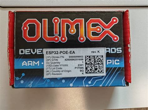 Olimex Esp32 Poe Ea