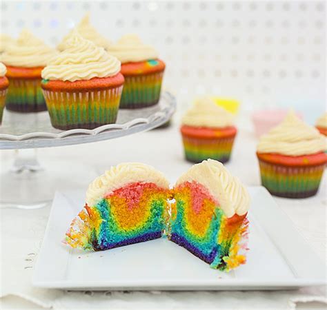 Rainbow Cupcake Frosting