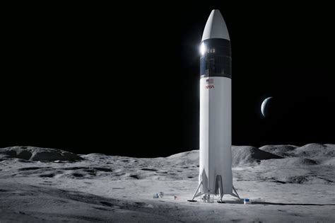 New Images Show How Nasa And Spacex Plan To Land Astronauts On The Moon