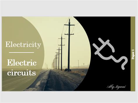 Electric Circuits Teaching Resources